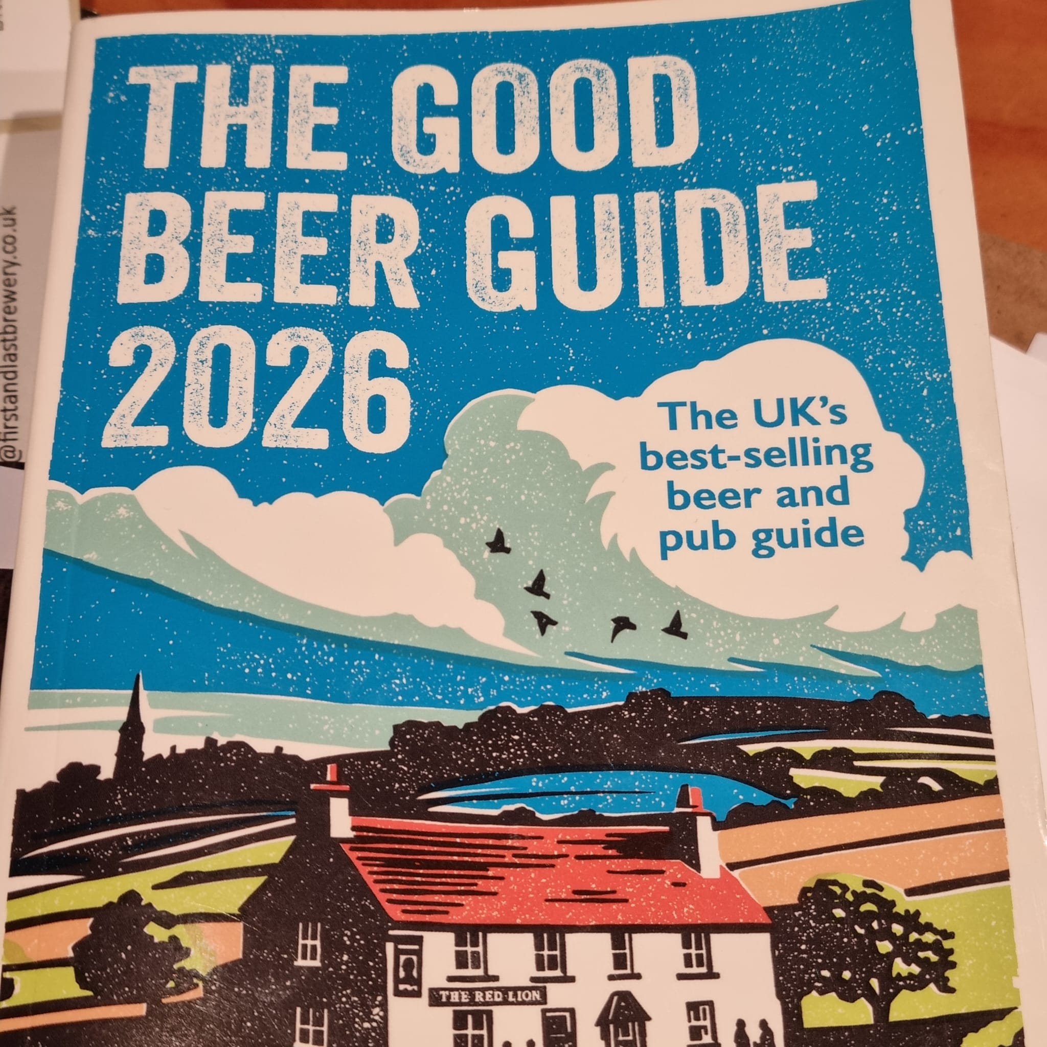 Good Beer Guide 2026 – First & Last Brewery