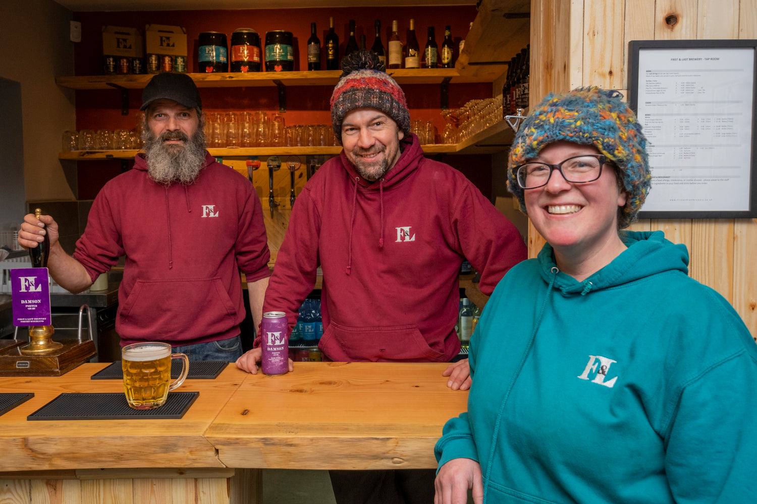 Tap Room – First & Last Brewery